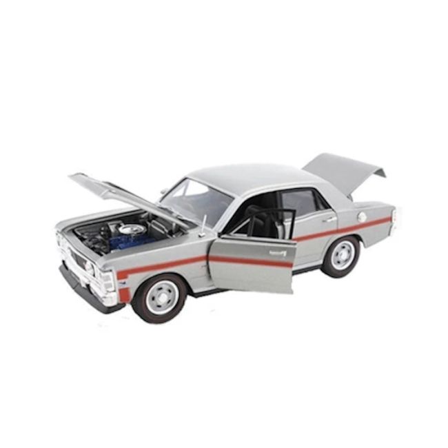 1:32 DDA Ford XW GTHO Silver Fox w/Orange Stripes