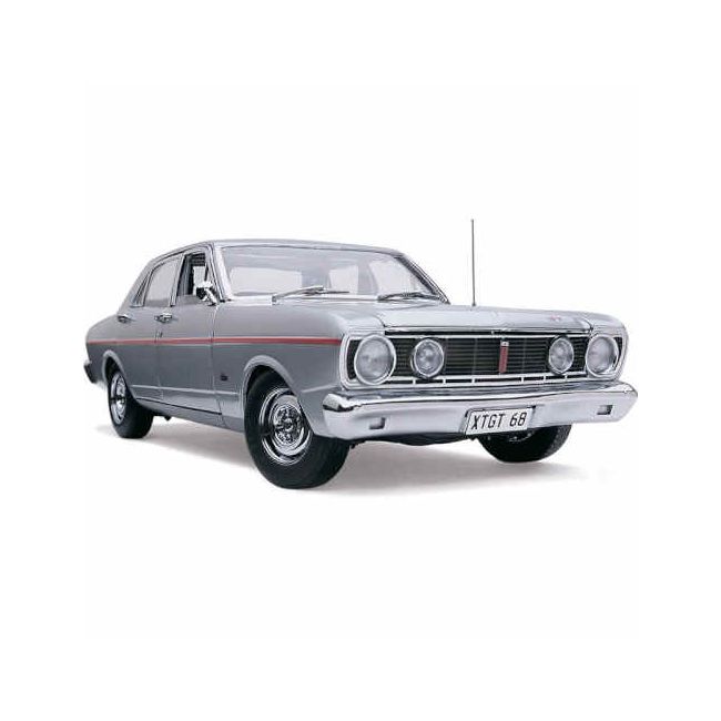 PREORDER 1:18 Classic Carlectables Ford XT Falcon GT Frosted Pewter