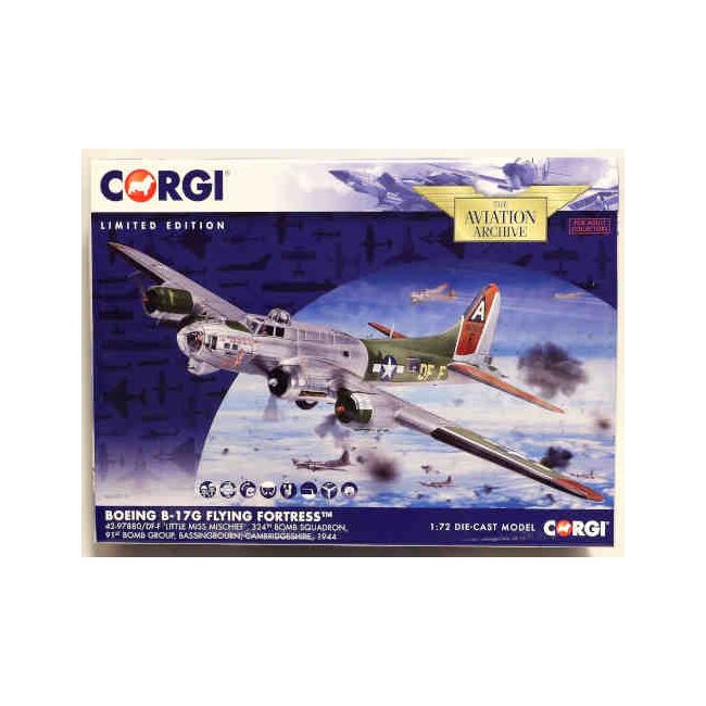1:72 Corgi The Aviation Archive Boing B-17G Flying Fortress