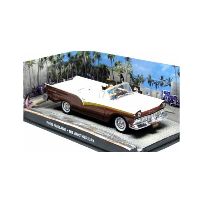 1:43 Bond 007 Ford Failane Convertible - Die Another Day