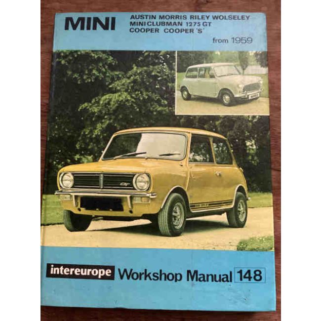 Hardcover Book Mini Intereurope Workshop Manual 148