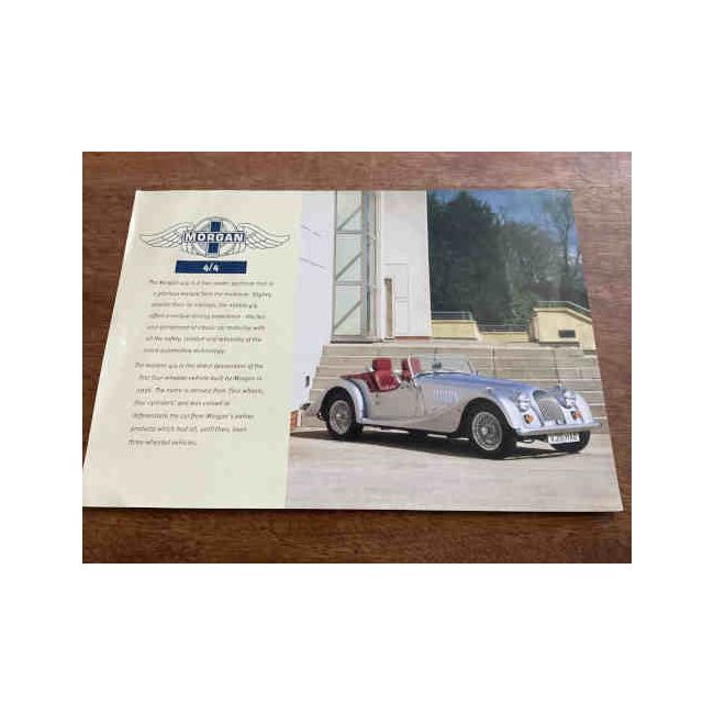 Sales Brochure Single Sheet Morgan 4/4 Specifications