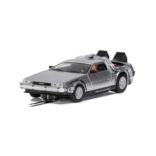 1:32 Scalextric Back to the Future DeLorean Slot Car Model