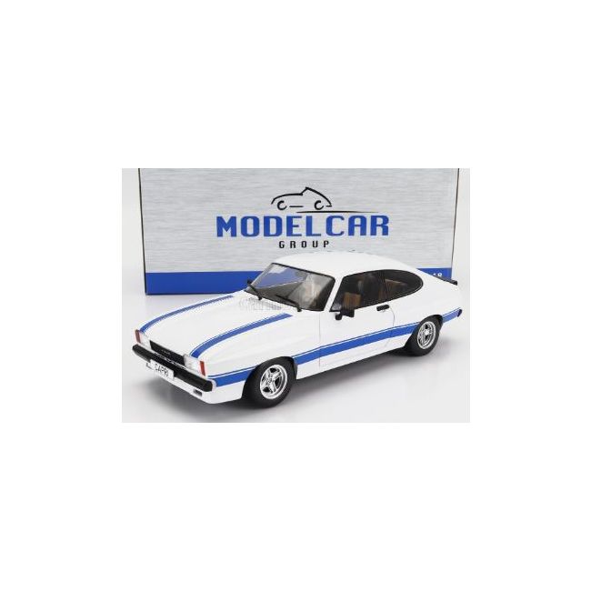 1:18 Model Car Group Ford Capri MKII X-Pack White