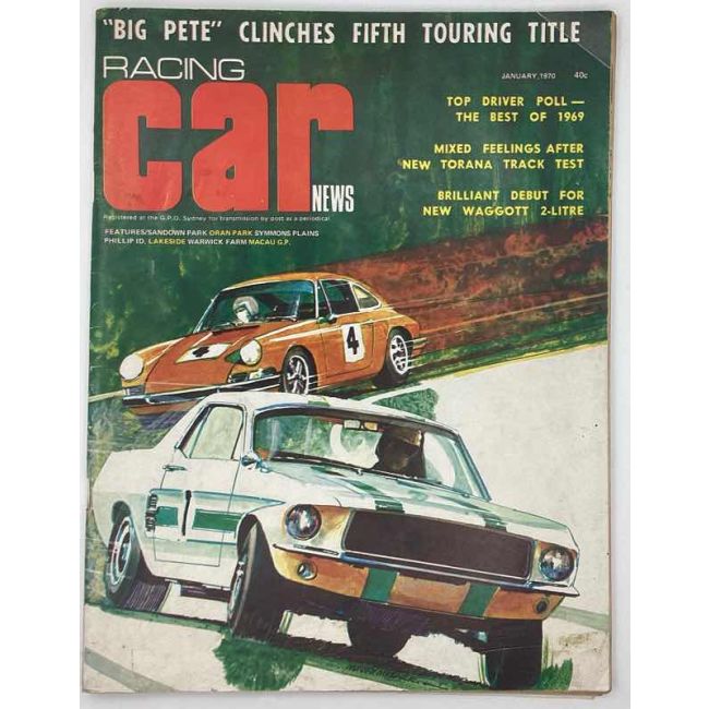 Racing Car News January 1970 (Volume 9 No. 7)