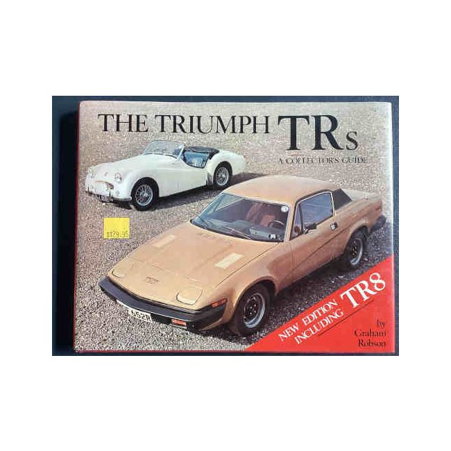 Hardcover Book The Triumph TRs A Collectors Guide - Graham Robson